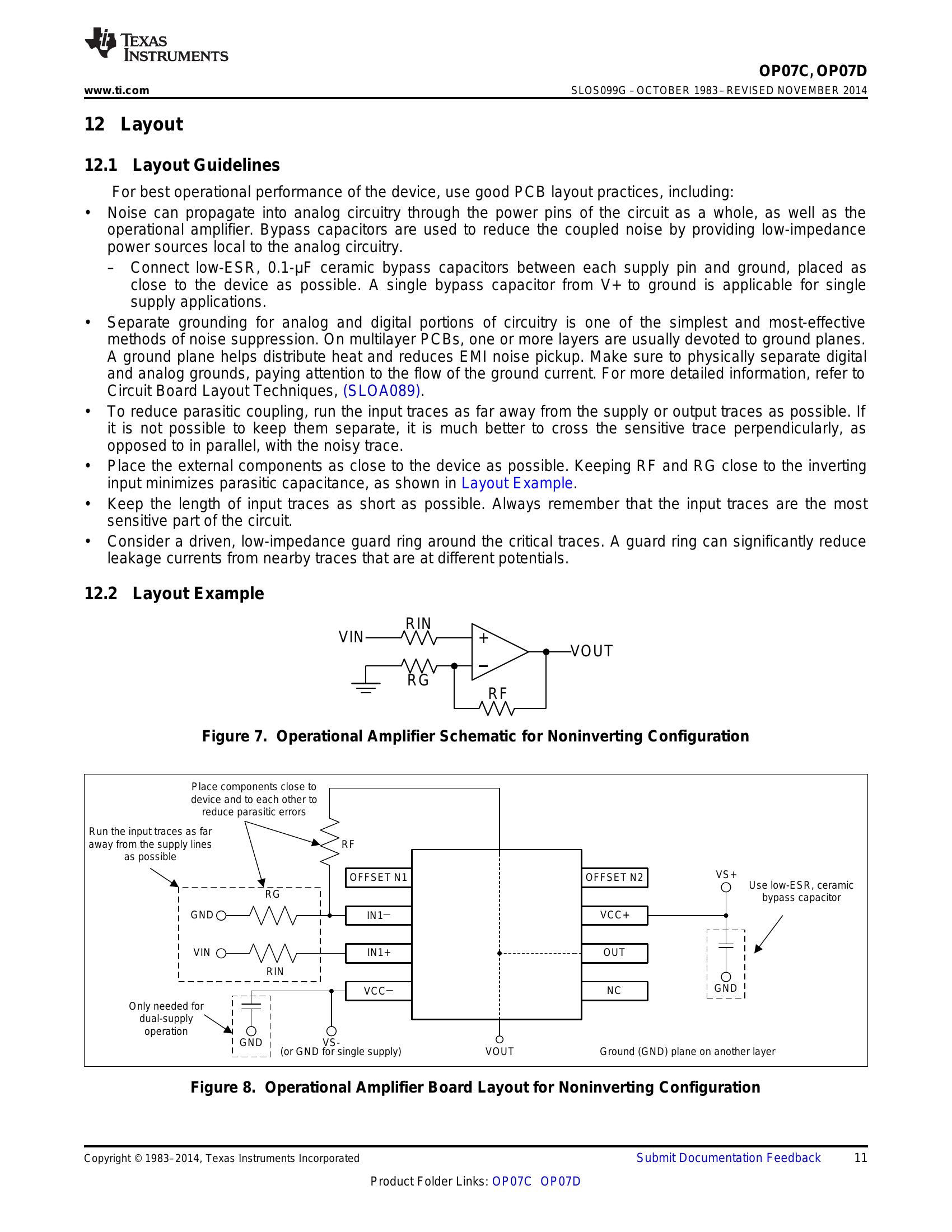 OP07 Op Amp IC Datasheet, Pinout, Equivalents Specs, 46% OFF